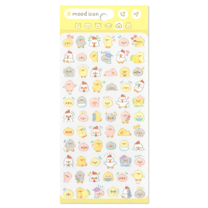 Mind Wave Mood Icon Sticker - Chick – Pinky Elephant