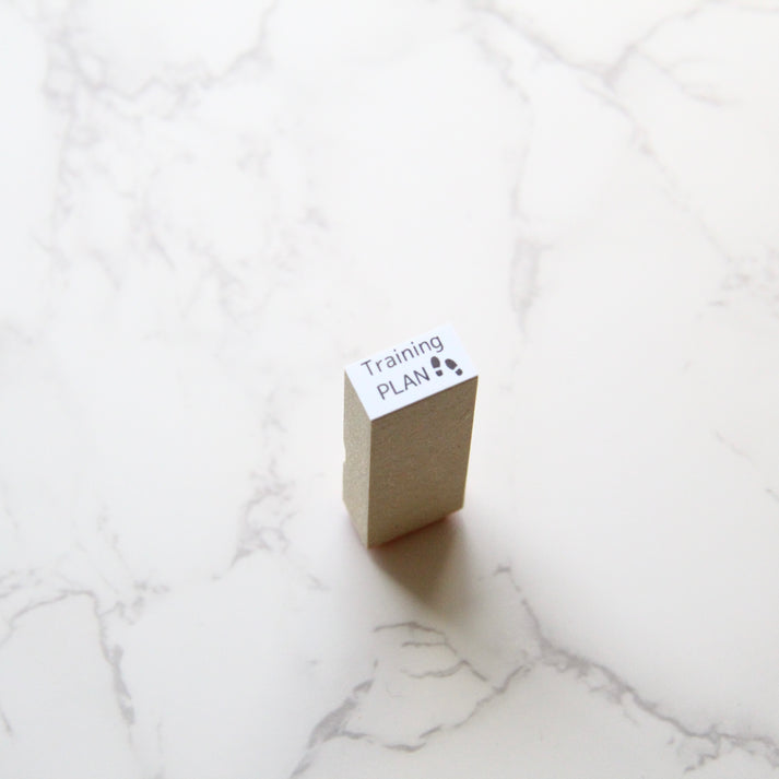 siawasehanko SUNKODO Training Plan Rubber Stamp – Pinky Elephant