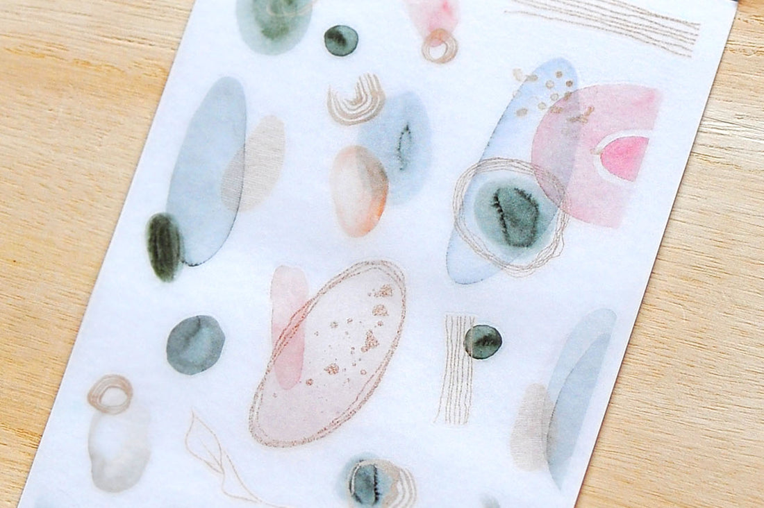 MU Print-On Stickers No.180 – Pinky Elephant