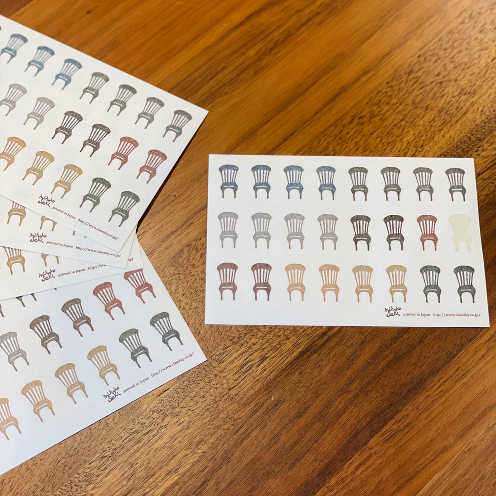 Classiky Chair Sticker – Pinky Elephant